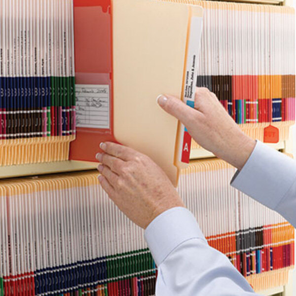 Smead 34220 Shelf-Master Letter Size Fastener Folder with 4 Fasteners ...