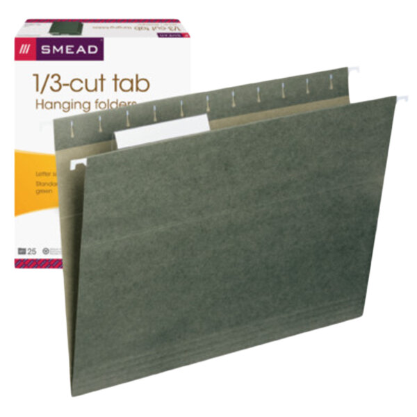 Smead 64035 Letter Size Hanging File Folder - 25/Box