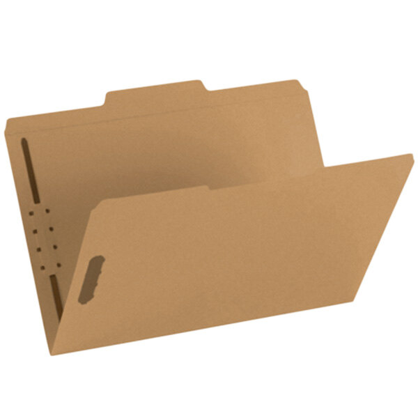 Smead 19837 Legal Size Fastener Folder with 2 Fasteners - 50/Box