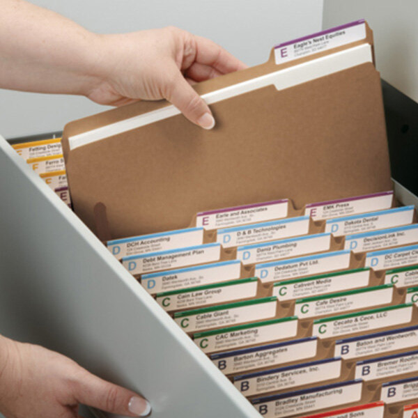 Smead 19837 Legal Size Fastener Folder with 2 Fasteners - 50/Box