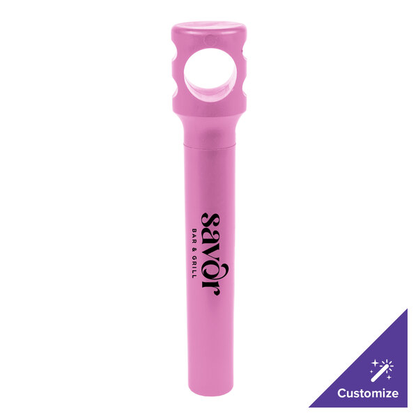 Franmara Baby Pink Customizable Plastic Pocket Corkscrew 3008-36