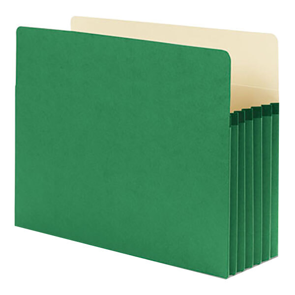 Smead 73236 Letter Size File Pocket - 5 1/4" Expansion with Straight ...
