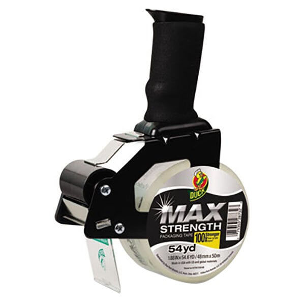 Duck Tape 284984 MAX 1 7/8" x 54 5/8 Yards Clear Packaging Tape with ...