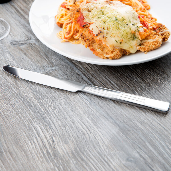 Libbey 972 7502 Gibraltar 9 5/8" 18/0 Stainless Steel Heavy Weight ...