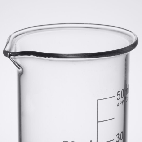 American Metalcraft GBE2 Chemistry Collection 1.75 oz. (50 mL) Beaker Glass