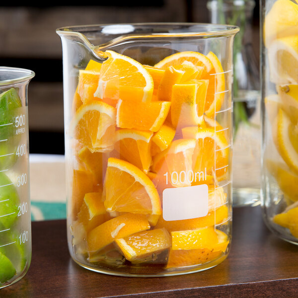 American Metalcraft GBE34 Chemistry Collection 34 oz. (1000 mL) Beaker ...