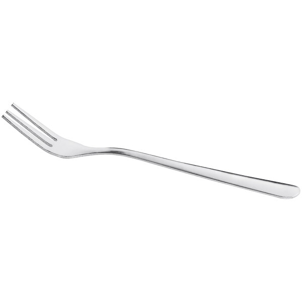 Choice Windsor 5 5/8" 18/0 Stainless Steel Cocktail / Oyster Fork - 12/Case