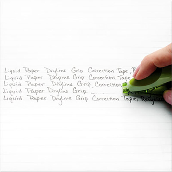 Paper Mate 1744480 Liquid Paper DryLine Grip Recycled 1/5" x 335 ...