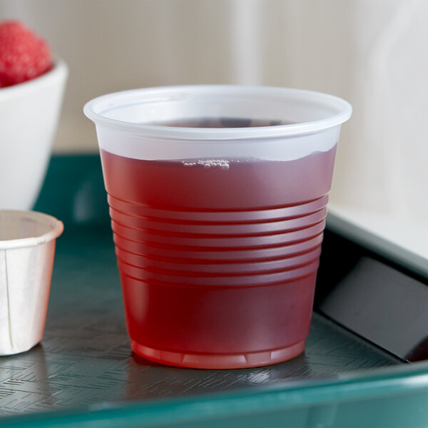 Dart Conex Galaxy Y35 3.5 oz. Translucent Plastic Cold Cup - 2500/Case