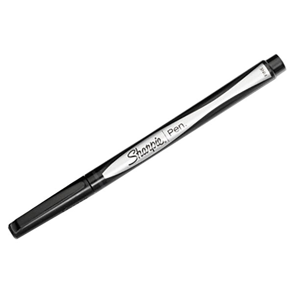 Sharpie 1742663 Black Ink with Gray / Black Barrel 0.8mm Water ...