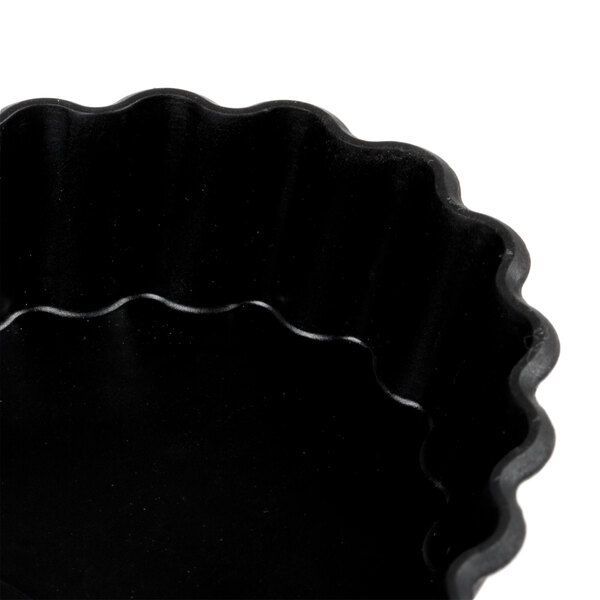Matfer Bourgeat 345202 Exoglass 4 1/2" x 2 3/4" Non-Stick Fluted Oblong ...