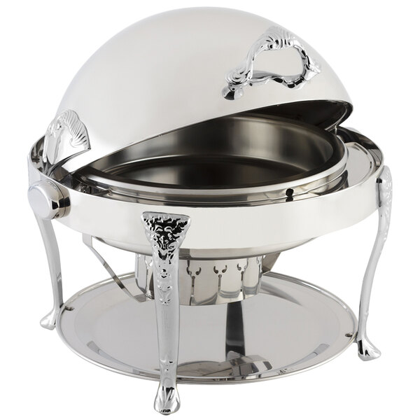 Bon Chef 17000CH Elite Round 8 Qt. Dripless Round Stainless Steel with ...