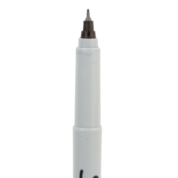 Sharpie 37001 Black Ultra-Fine Point Permanent Marker - 12/Pack