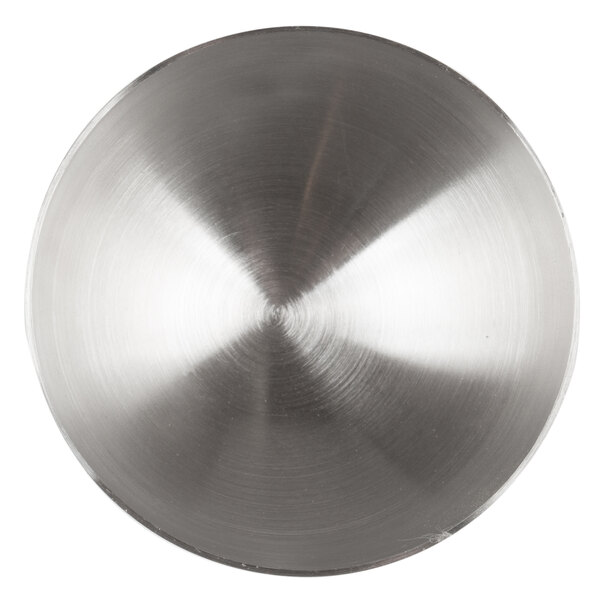 Matfer Bourgeat 340401 2 3/8" x 1" Stainless Steel Hemisphere Mold - 6/Pack