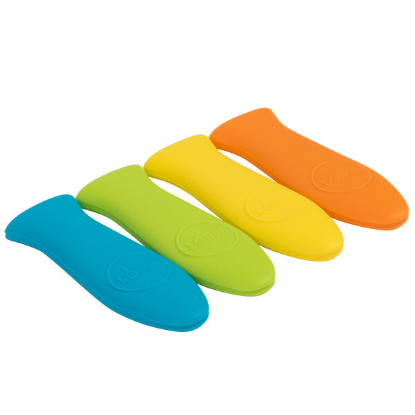 Lodge ASHHMCC Citrus Multi-Color Silicone Handle Holder Set - 12/Case