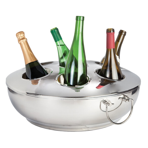 Franmara 8318 Celebration Customizable Seven-Bottle Double-Wall Wine ...
