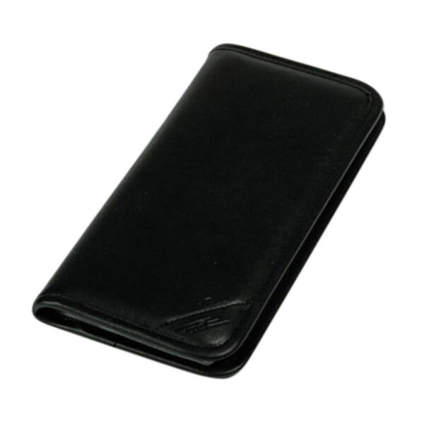 Samsill 80850 2" x 3 1/2" Black Vinyl Professional Business Card File