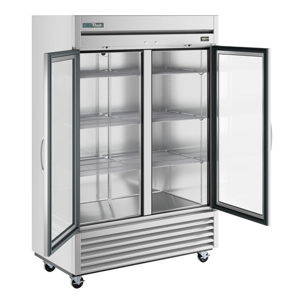 True T-49G-HC-FGD01 Glass Door Reach-In Refrigerator