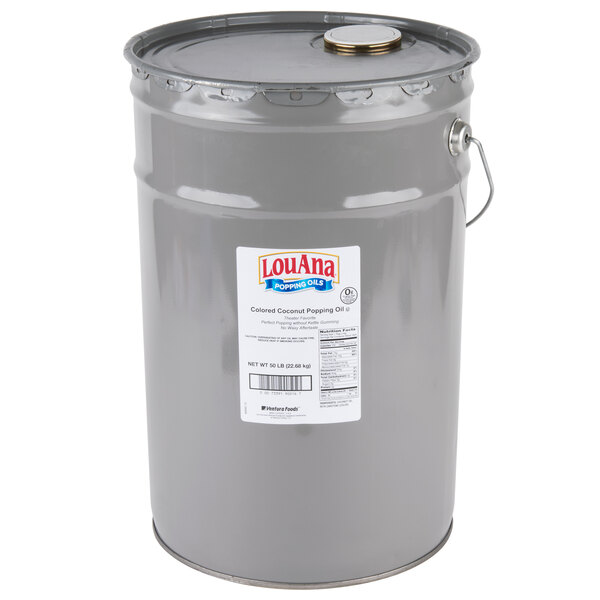 LouAna Premium Colored Coconut Oil - 50 lb. Pail