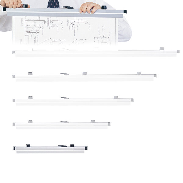 Safco 50016 18" Sheet File Hanging Clamp - 6/Case