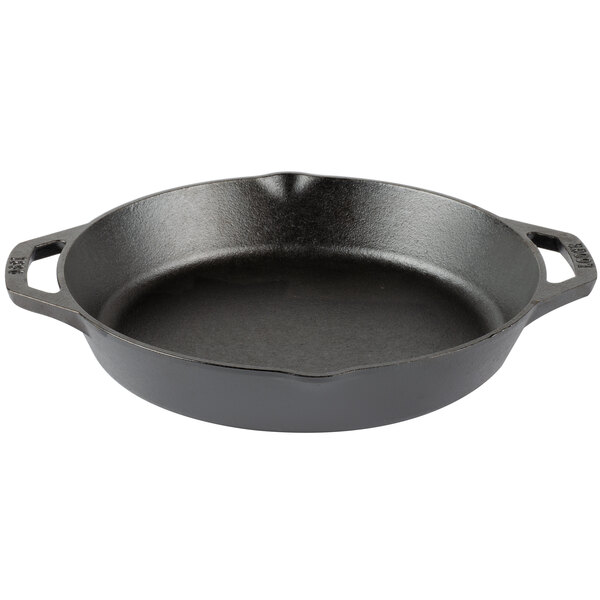 Lodge L10SKL 12" Pre-Seasoned Cast Iron Skillet with Dual Handles