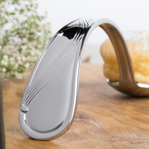 Bon Chef STS2203 Wave 6" Soup/Dessert Tasting Spoon - 12/Case