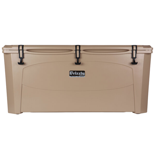 Grizzly Cooler 165 Qt. Tan Outdoor Merchandiser / Cooler