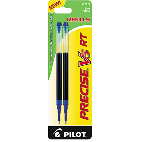Pilot 77274 Precise V5 RT Blue Ink Extra-Fine Point Rolling Ball ...