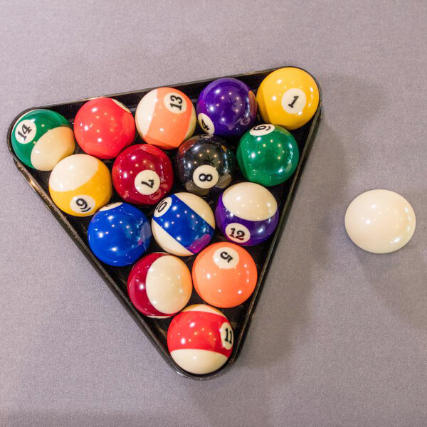 Mizerak P5423W1 Dakota 8' Slate Billiard / Pool Table with Accessories