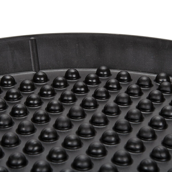 HS Inc. HS1035 13" Charcoal Polypropylene Pizza Pleezer Pizza Tray - 12 ...
