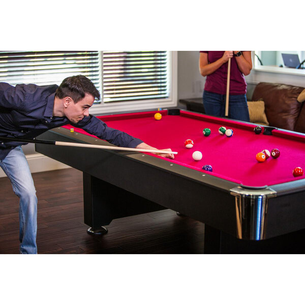 Mizerak P5223W2 Donovan II 8' Slatron Billiard / Pool Table with ...