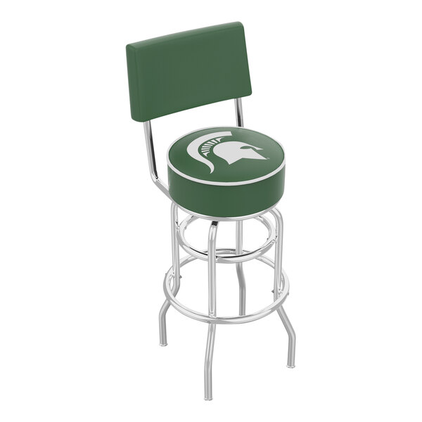 Holland Bar Stool L7C430MichSt Michigan State University Double Ring ...