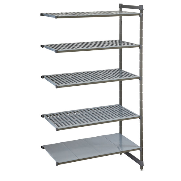 Cambro CBA245484VS5580 Camshelving® Basics Plus Add On Unit with 4 ...