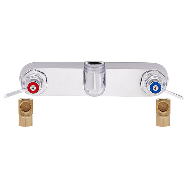 Fisher 5400 Backsplash Mounted 3/4" Brass Faucet Base with 8" Centers ...
