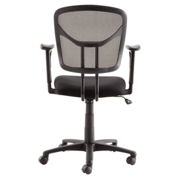 OIF MT4818 Black Mesh Swivel / Tilt Task Chair with Arms