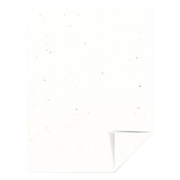 Astrobrights 22301 8 1/2" x 11" Stardust White Ream of 24 lb. Color ...