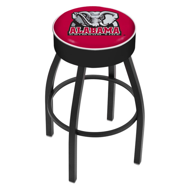 Holland Bar Stool L8B130AL-Ele University of Alabama Logo Single Ring ...
