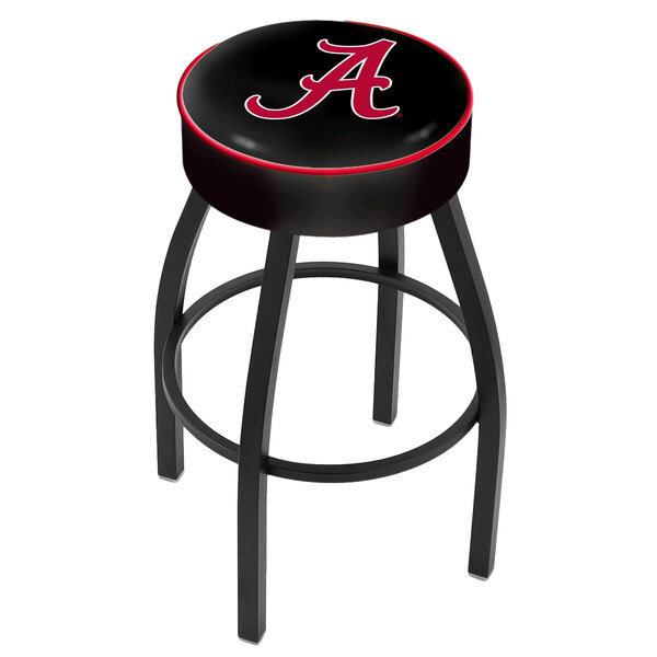 Holland Bar Stool L8B130AL-A University of Alabama Logo Single Ring ...