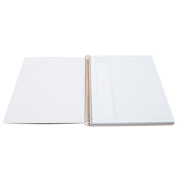 Ampad 20-816 Gold Fibre 7 1/4" x 9 1/2" Wirebound Project Planner with ...