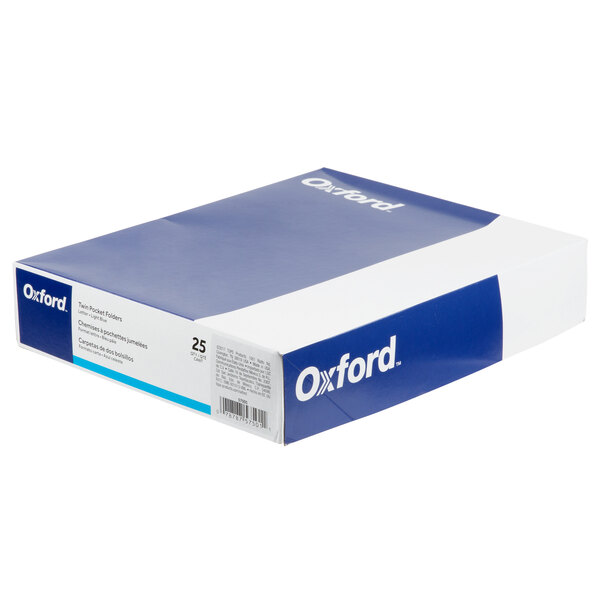 Oxford 57501EE Letter Size 2-Pocket Embossed Paper Pocket Folder, Light ...