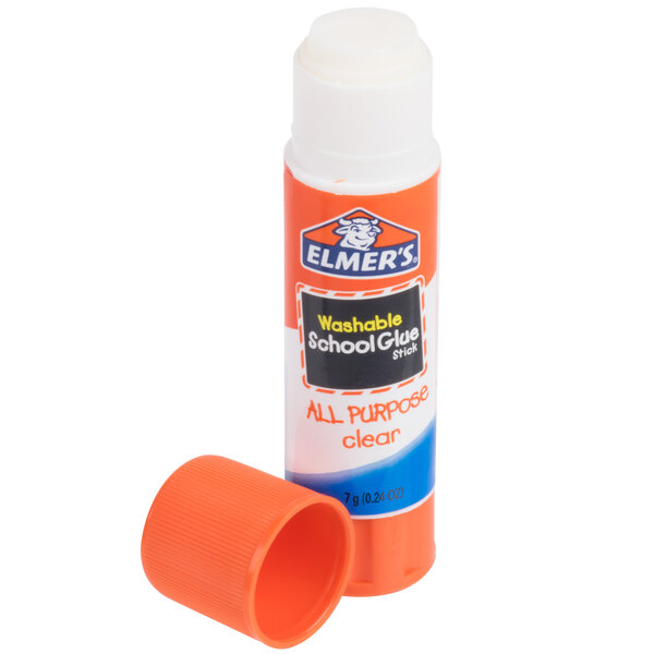 Elmer's E501 0.24 oz. Clear School Glue Stick - 60/Box