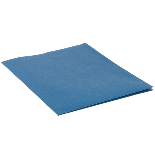 Oxford 57502EE Letter Size 2-Pocket Embossed Paper Pocket Folder, Blue ...