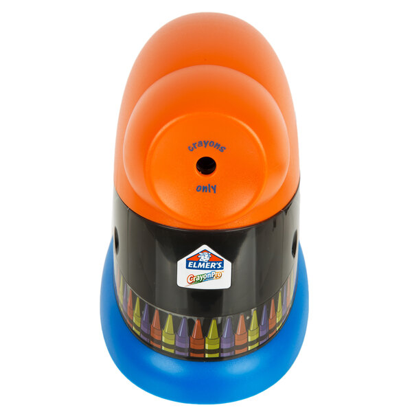 Elmer's 1680 CrayonPro Orange Electric Crayon Sharpener