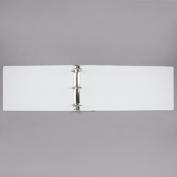 Cardinal CRD 22142 ClearVue 11" x 17" White Tabloid Size Binder with 3 ...