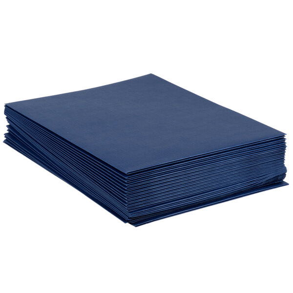 Oxford 53443EE Letter Size 2-Pocket Linen Finish Paper Pocket Folder ...