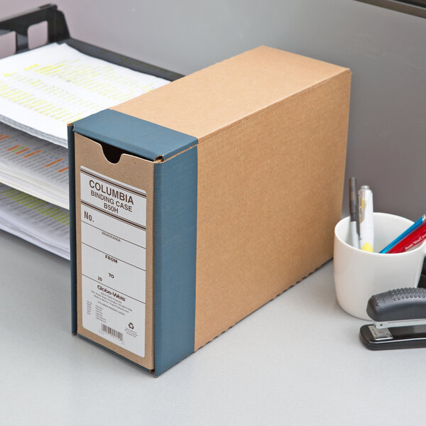 Globe-Weis GLW B50H Columbia Kraft Recycled Binding Case - 12/Case