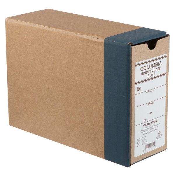 Globe-Weis GLW B50H Columbia Kraft Recycled Binding Case - 12/Case