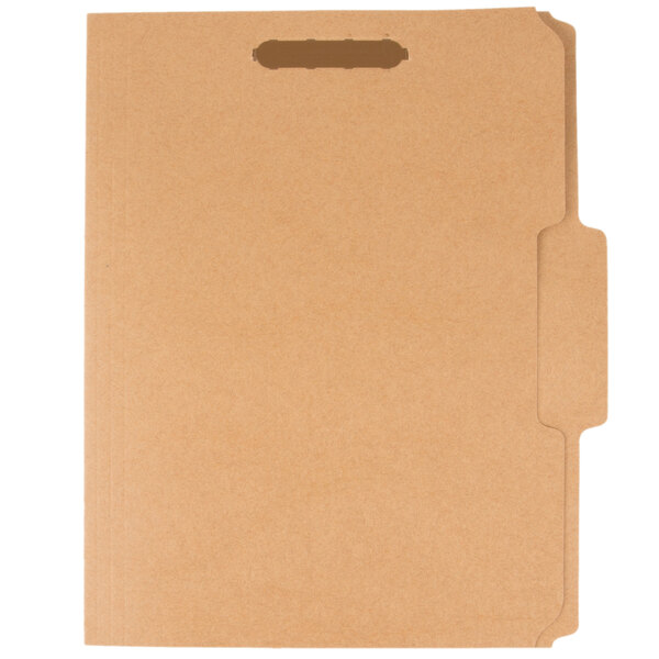 Pendaflex PFX FK212 Letter Size Fastener Folder with 2 Fasteners - 50/Box