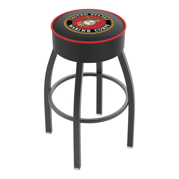 Holland Bar Stool L8B130Marine United States Marine Corps Single Ring ...
