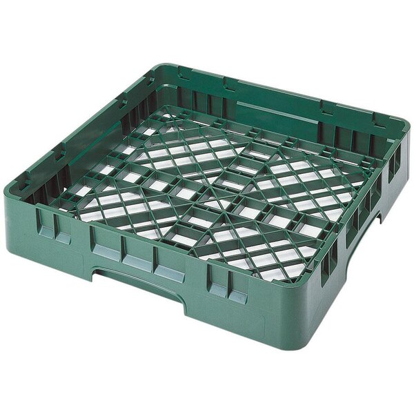 Cambro BR258119 Sherwood Green Camrack Full Size Base Rack with Closed ...